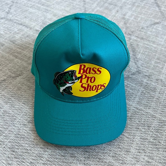 Bass Pro Shops | Accessories | Bass Pro Shops Mens Teal Blue Outdoors ...